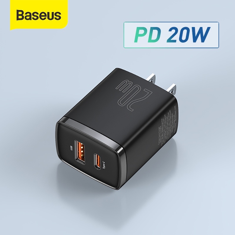 Baseus Adapter หัวชาร์จไว 20W | ปันโปร - Punpromotion