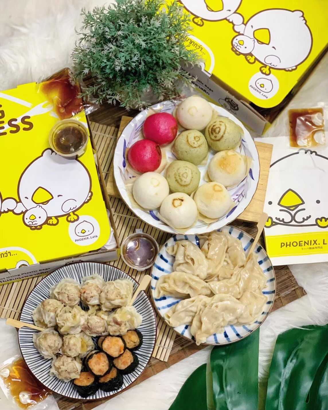 Phoenix Lava รับฟรี!! พุดดิ้งคัสตาร์ด เมื่อซื้อชุดติ่มซำจัดหนักคู่กับลา ...