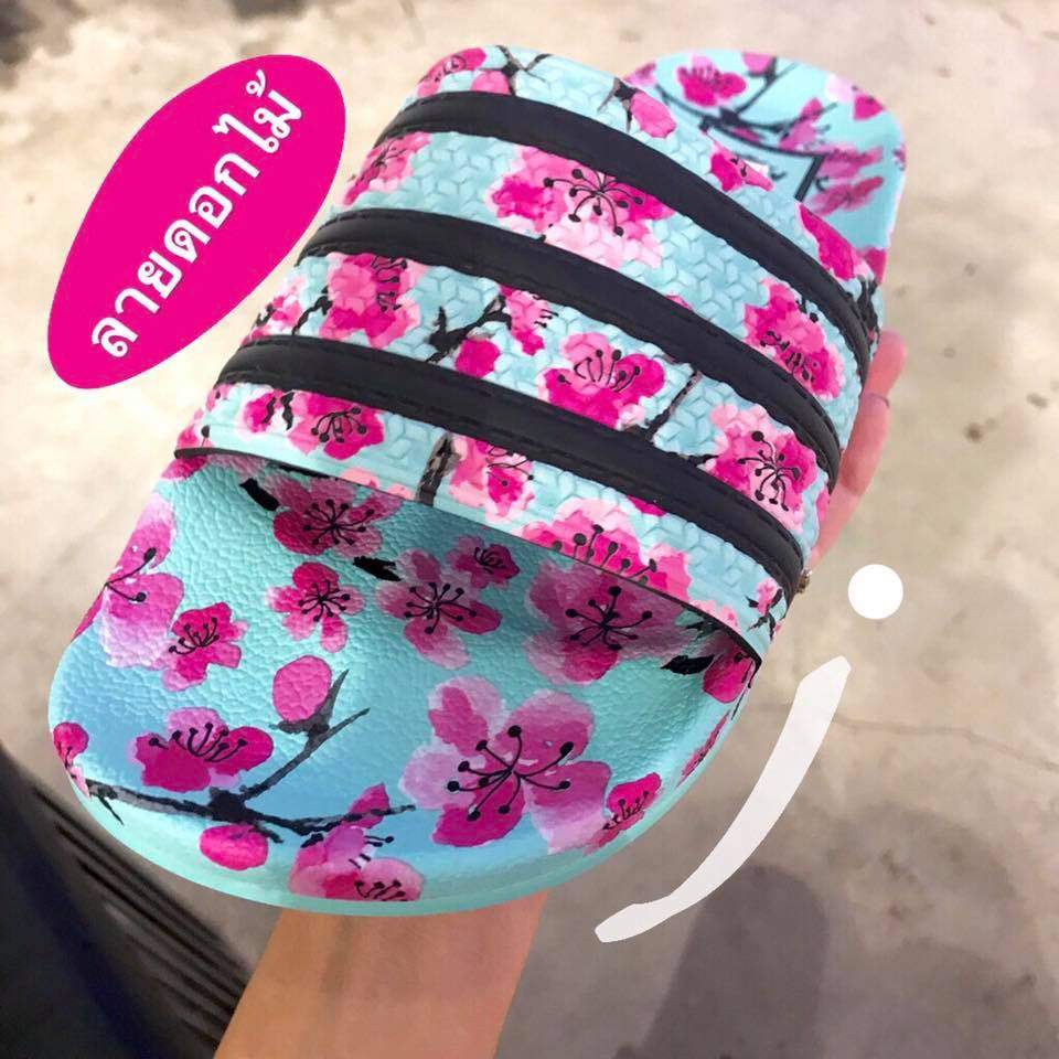 Adidas แตะลายสดใส 🌵 สไตล์ Arizona | ปันโปร - Punpromotion