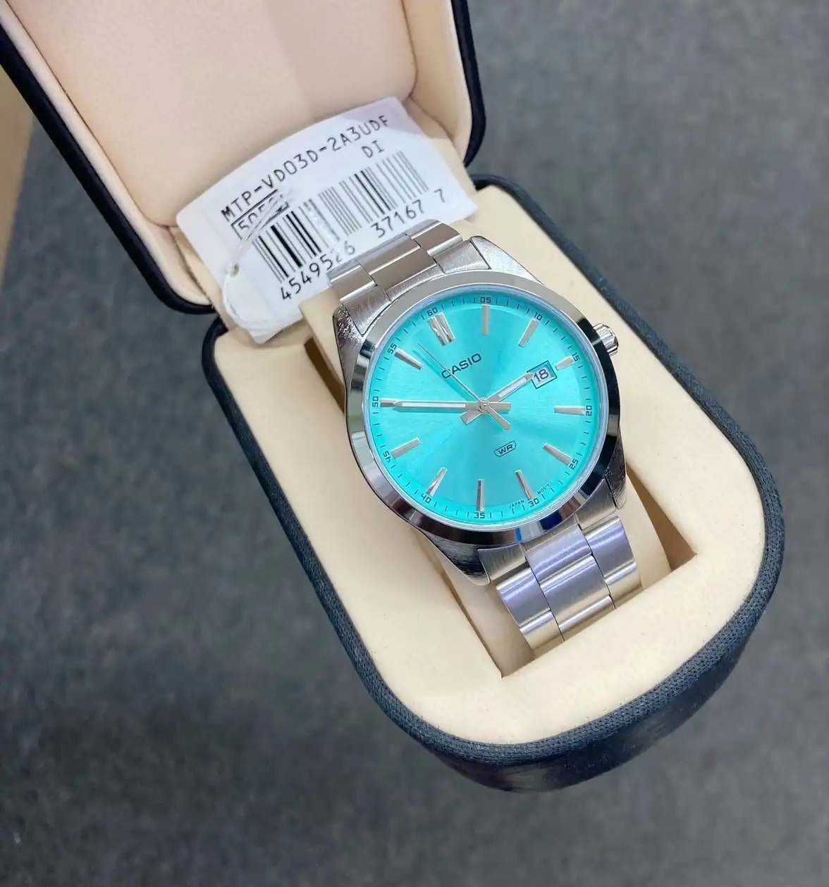 รับหิ้ว: นาฬิกา casio หน้าปัดสีฟ้า | ปันโปร - Punpromotion